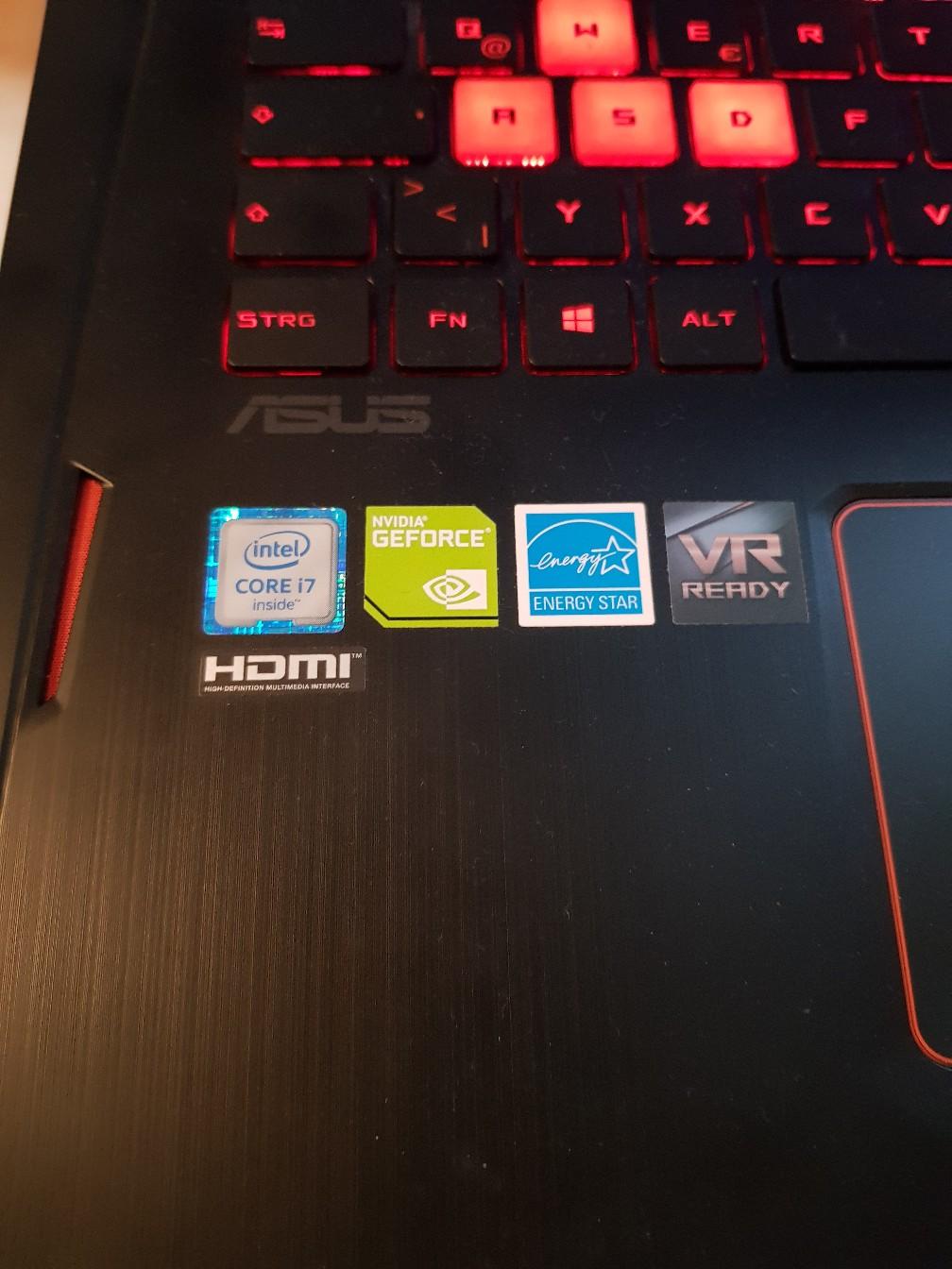 ASUS Gaming Laptop i7 6700HQ CPU FHD GTX 1060 in 97980 Bad Mergentheim ...