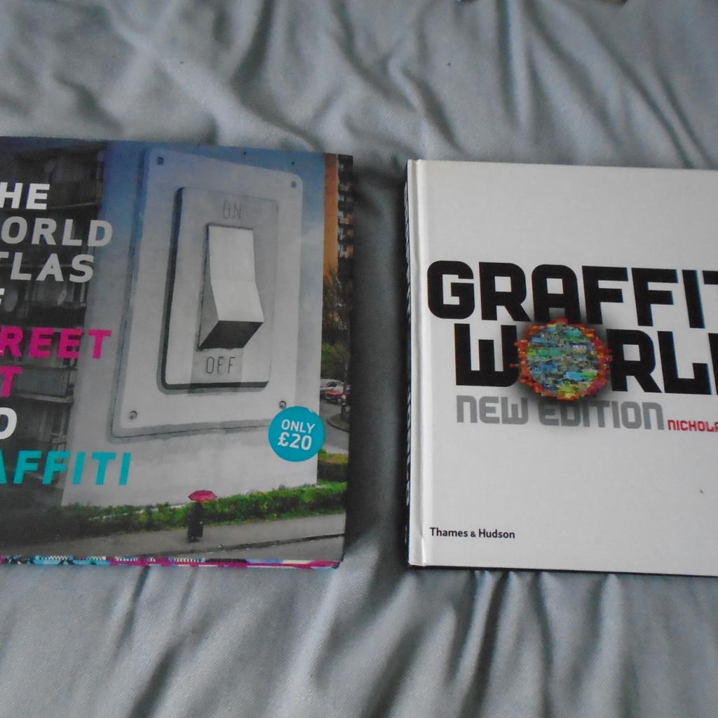 2 x Excellent Street Art / Grafitti Books in KT17 Royal Borough of ...