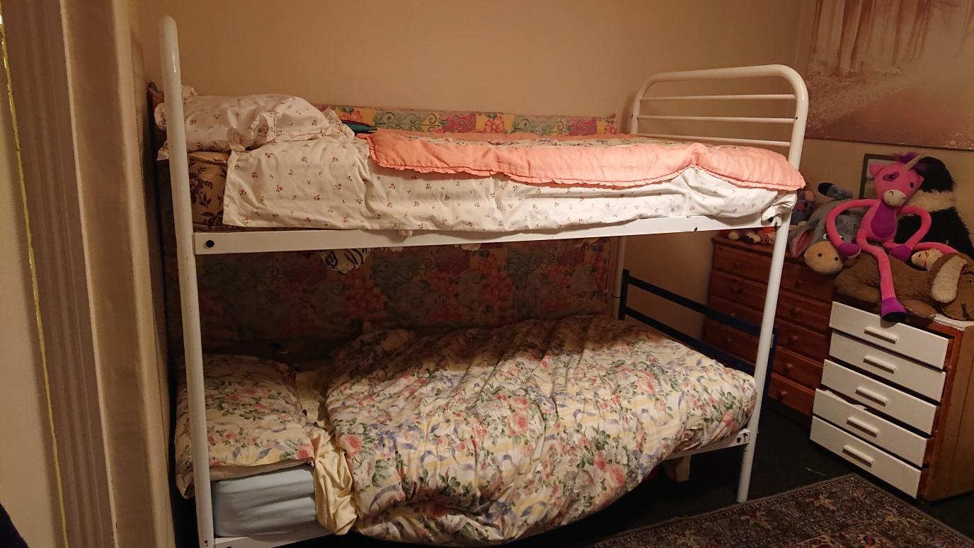 bunk bed mental with mattresses in Harrogate für 20,00 £ zum Verkauf ...