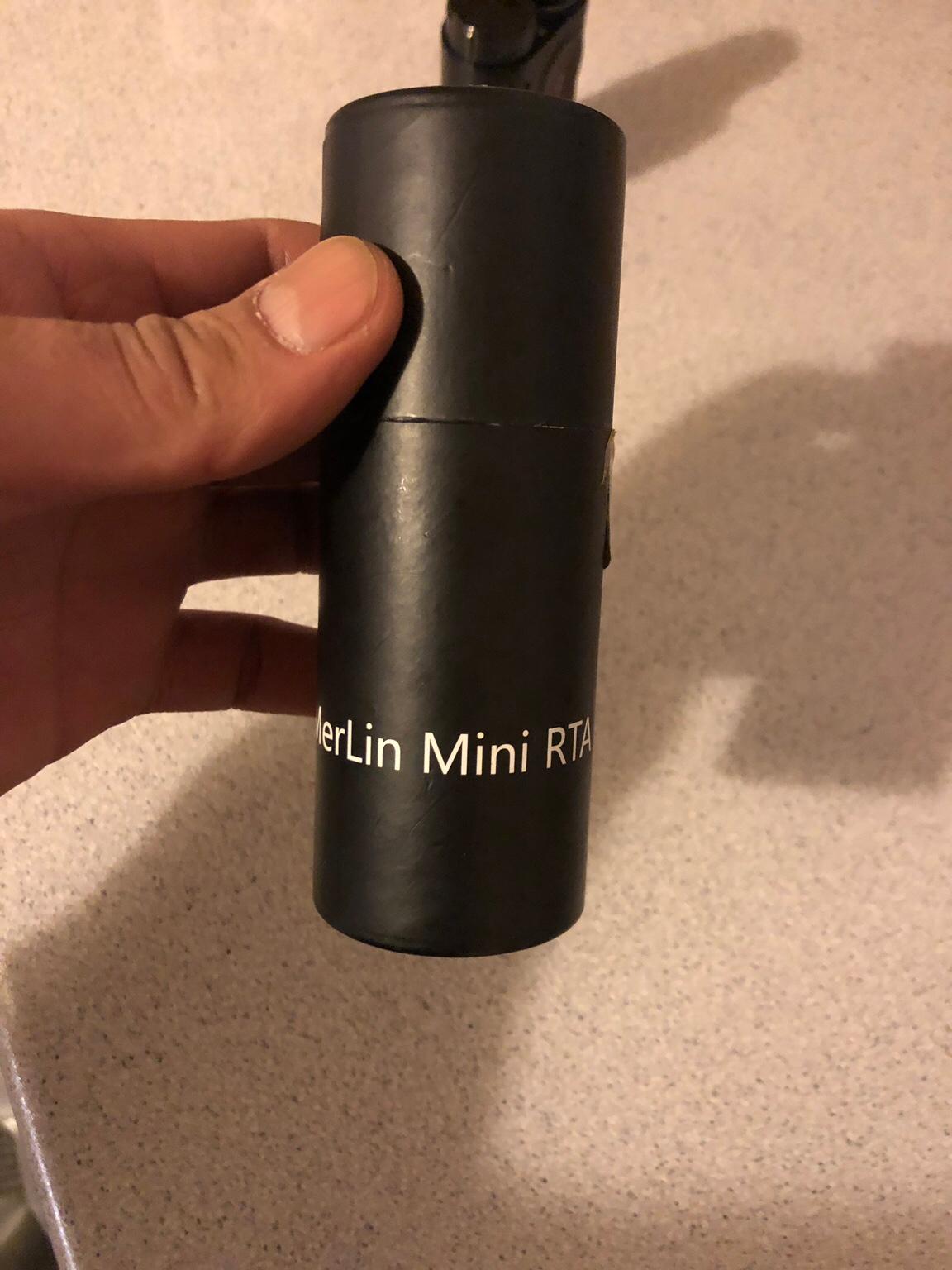 Merlin Mini RTA Augvape Single/Dual coil deck in 46242 Bottrop für 6,50 ...