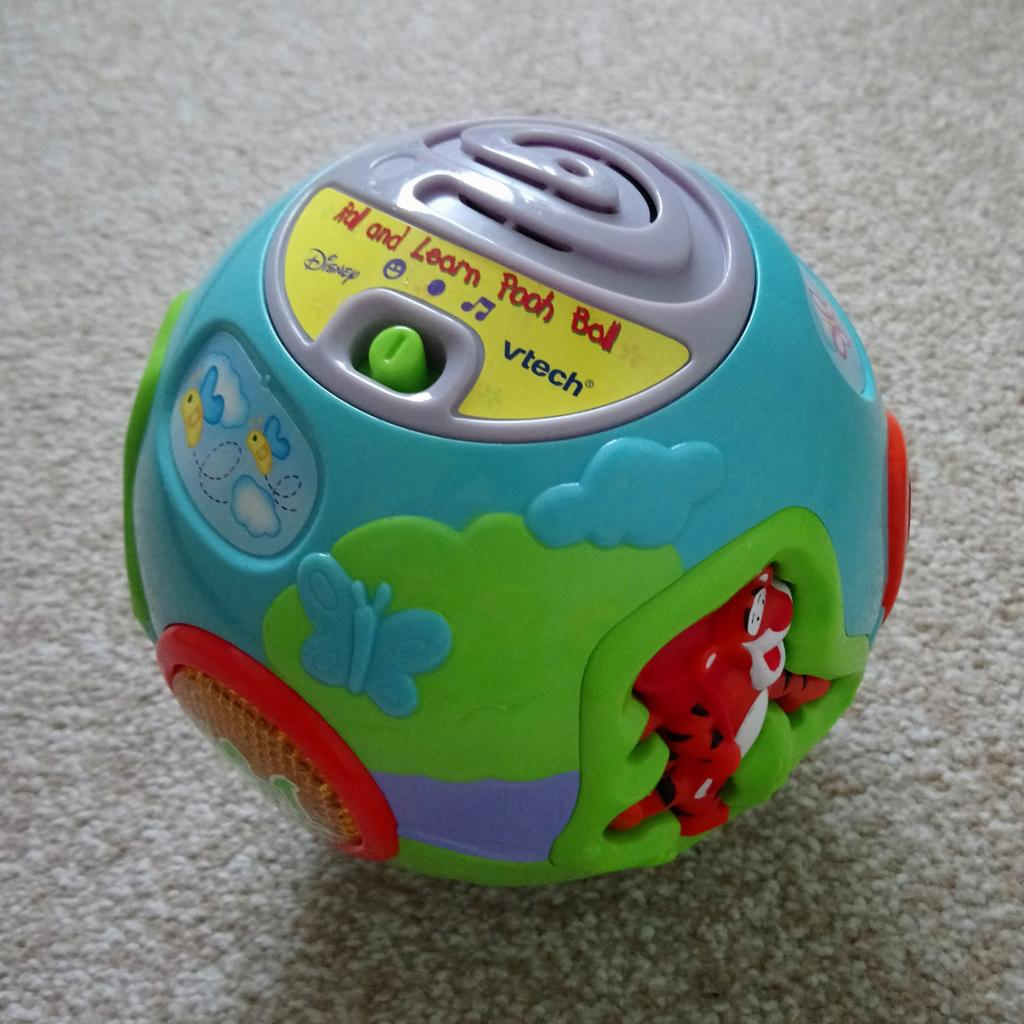 Disney Vtech Roll and learn Pooh ball in Wycombe for £6.00 for sale ...