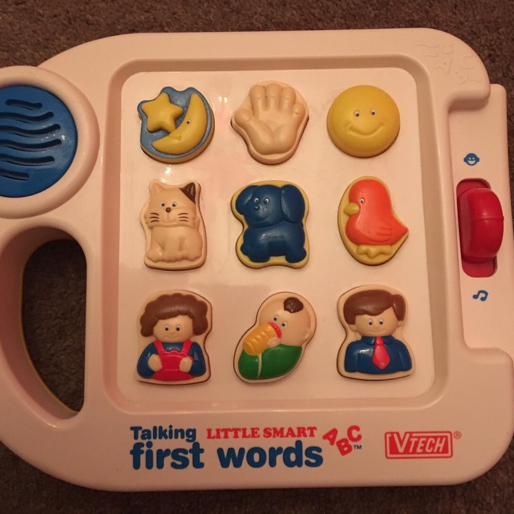 VTECH TALKING LITTLE SMART “FIRST WORDS” in B77 Warwickshire für 1,00 ...