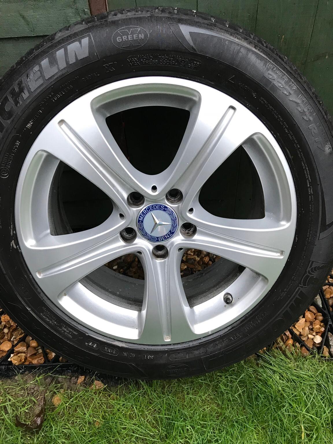 4x Genuine Mercedes Benz 17 inch alloy wheels in Dunstable for £500.00 ...