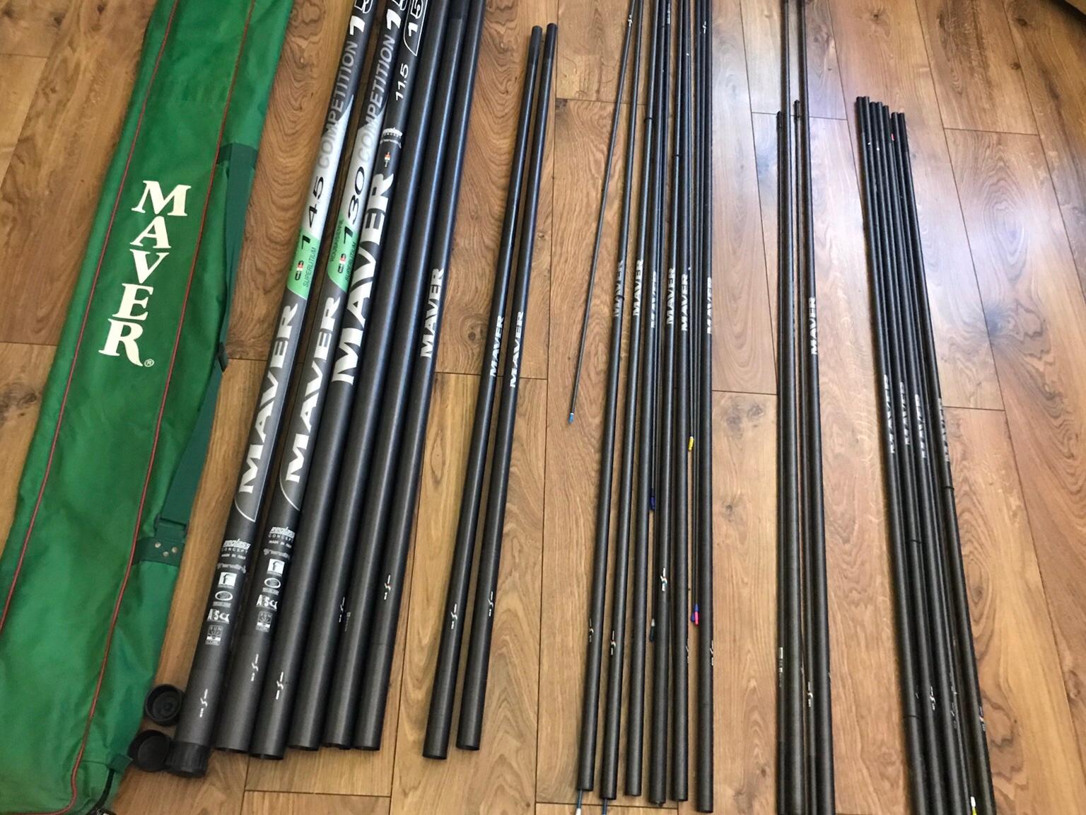 Maver 151 plus maver 201 fishing poles in BB11 Burnley for £300.00 for ...