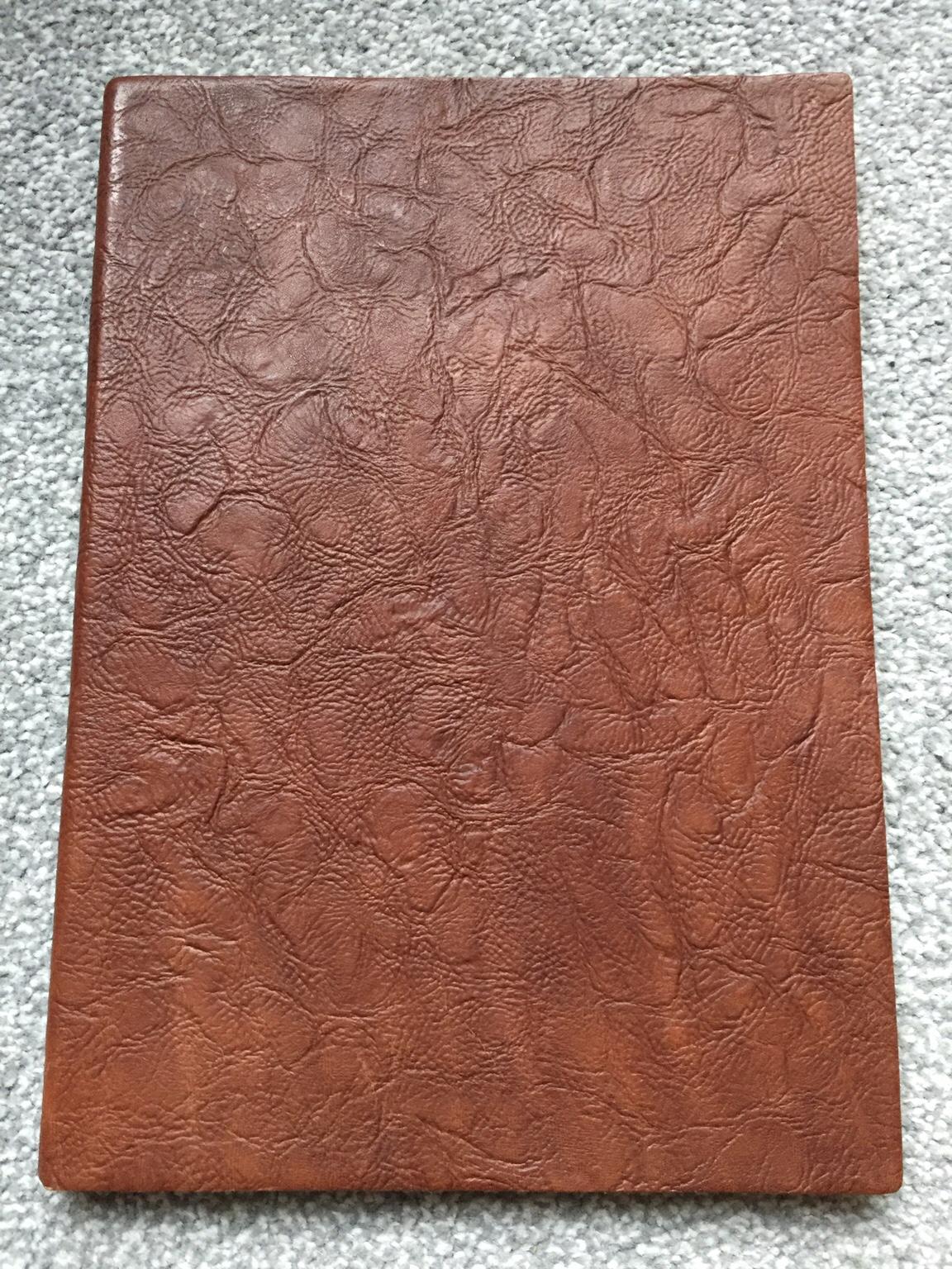 TK MAXX A4 Brown Leather Bound Lined Journal in WF15 Kirklees for £3.00 ...