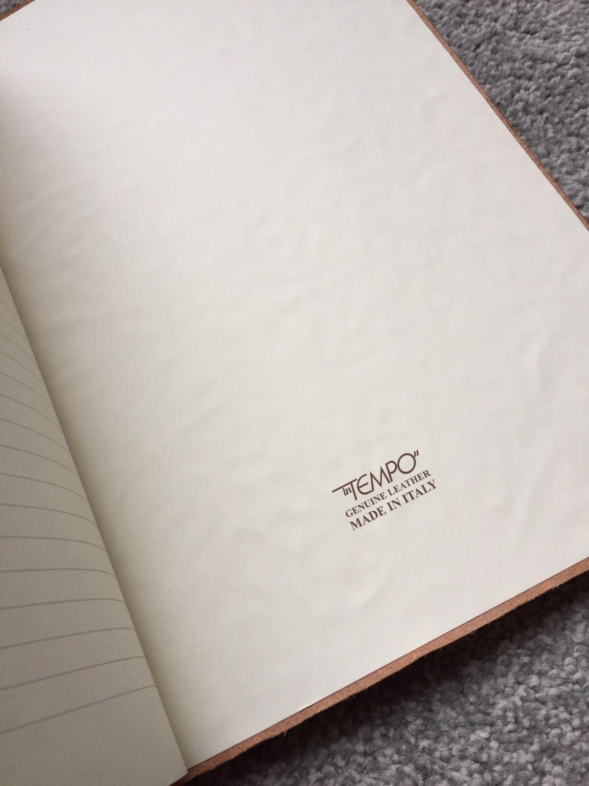 TK MAXX A4 Brown Leather Bound Lined Journal in WF15 Kirklees for £3.00 ...