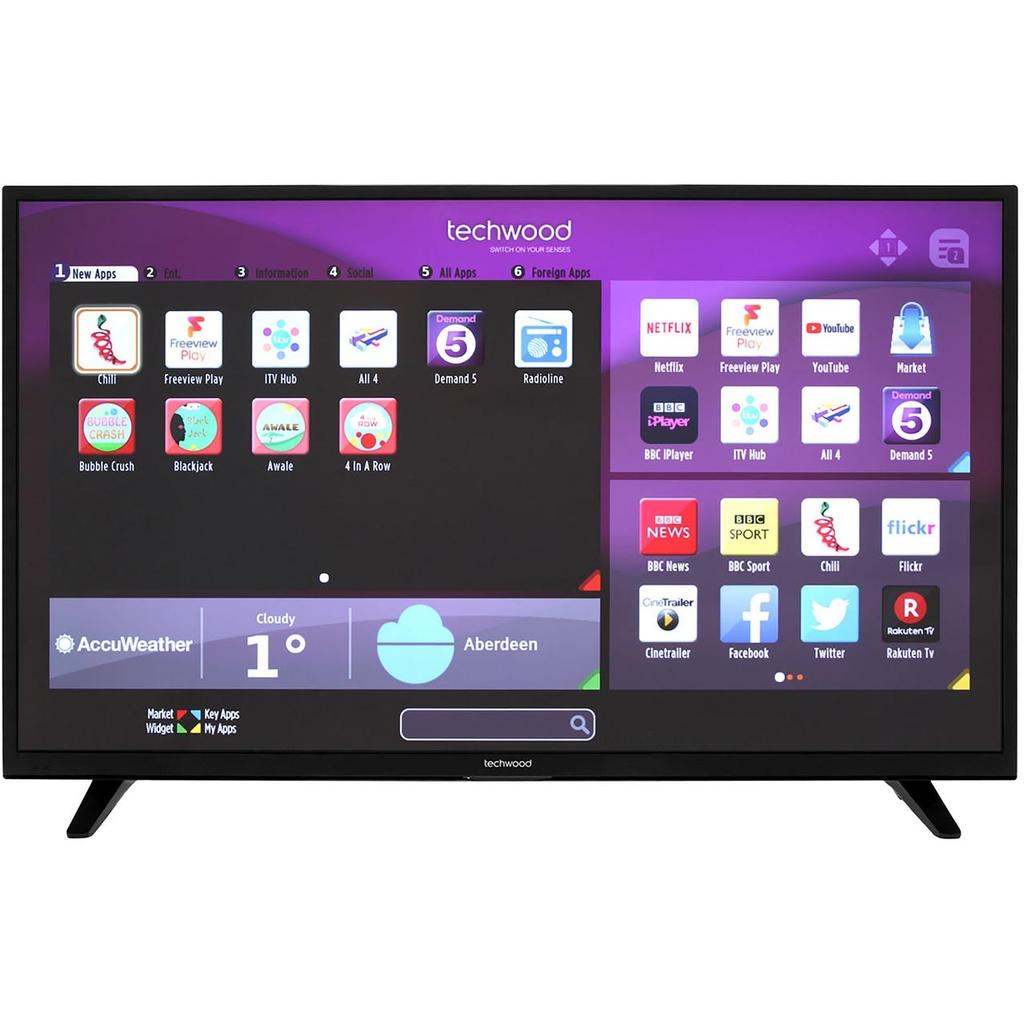 Techwood 43" 4K Ultra HD Smart TV 43AO6USB in L36 Knowsley for £270.00 ...