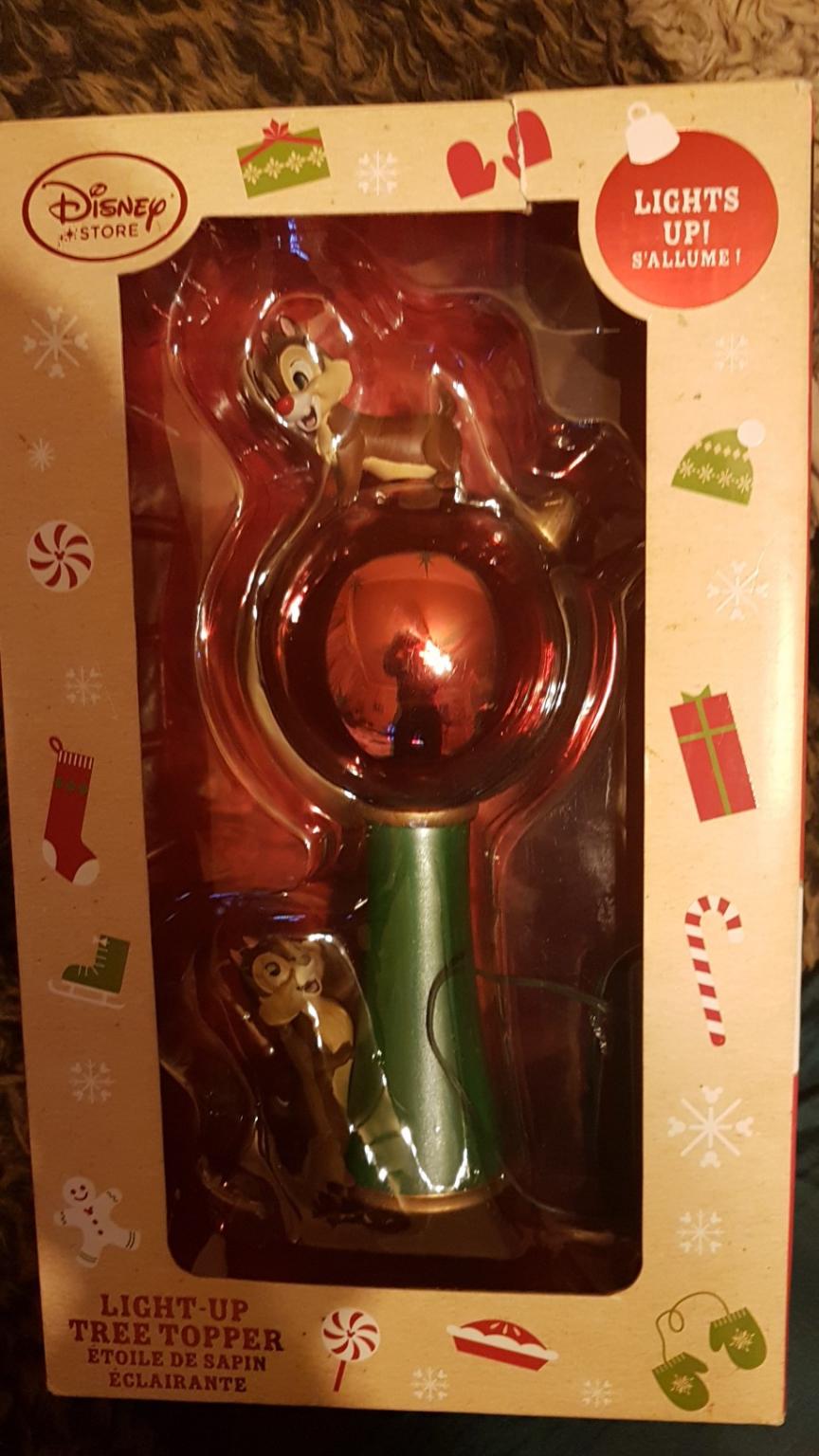 Disneystore Chip n dale light up tree topper in BN24 Wealden für 30,00 ...
