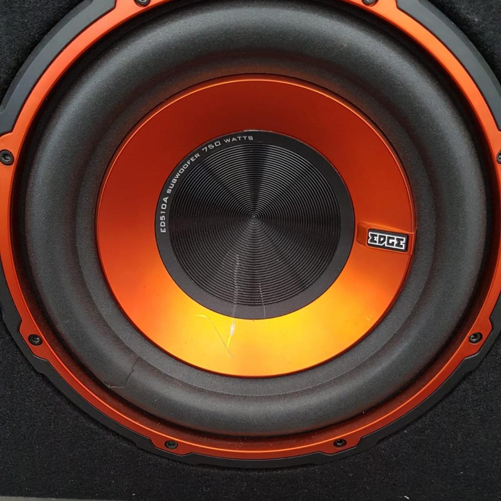 Edge EDB10 10" V2 Active Subwoofer 750 watts in Broxbourne für £ 20,00 ...