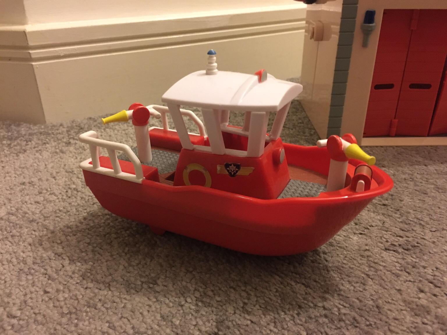 Fireman Sam Fire Station and Rescue Boat in B65 Sandwell for £8.00 for ...