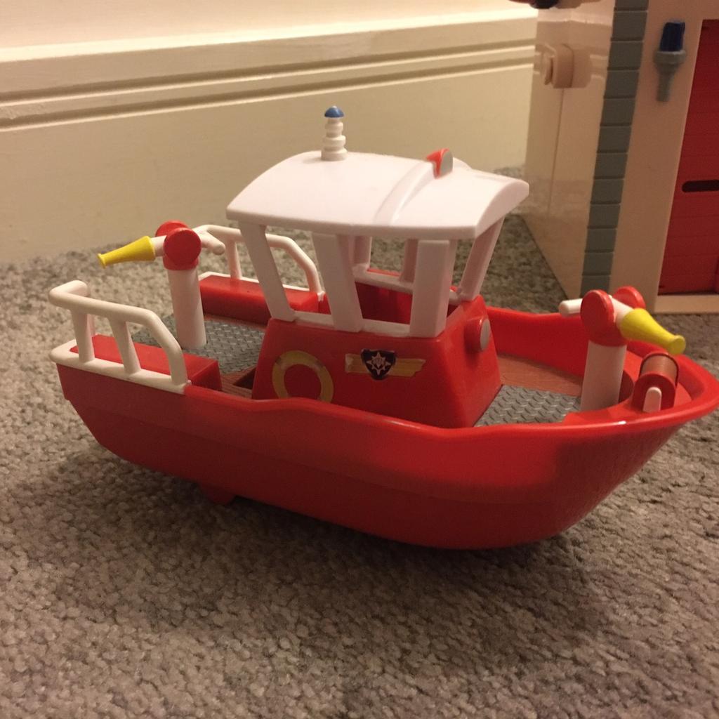 Fireman Sam Fire Station and Rescue Boat in B65 Sandwell for £8.00 for ...