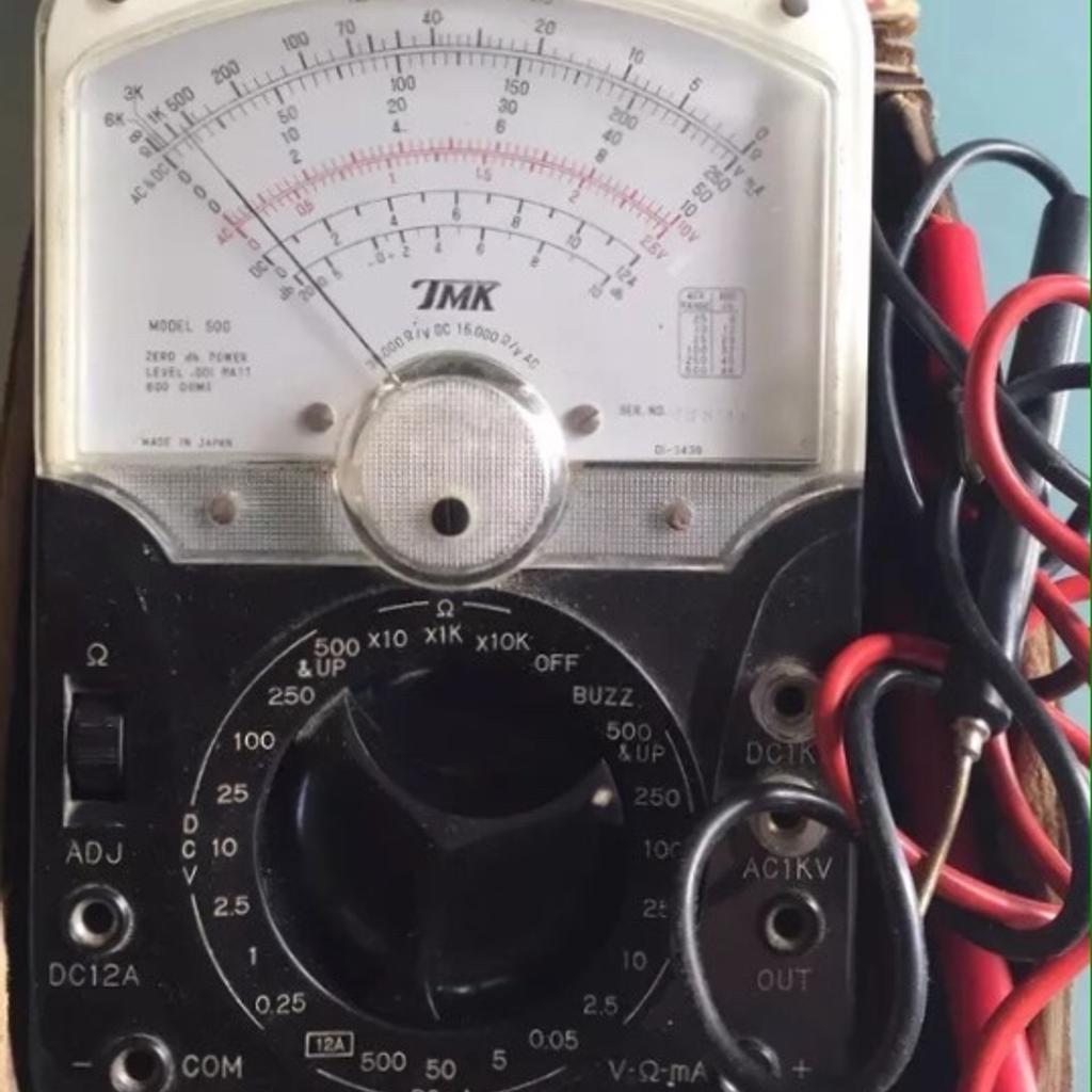TMK Model 500 Vintage Analog Multimeter in SW9 Londres für 45,00 £ zum ...