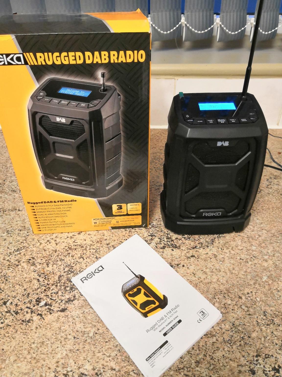 Reka Rugged DAB Radio with Bluetooth in OL16 Rochdale for £20.00 for ...