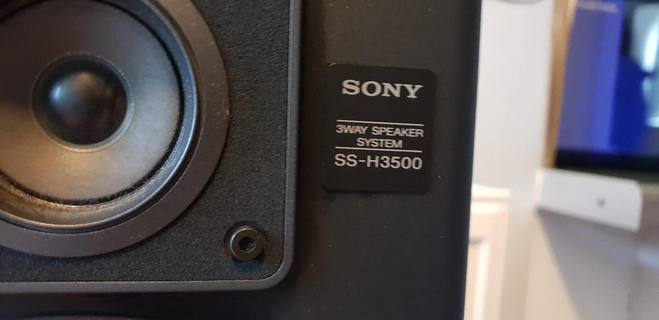Sony ss-h3500 3-way full range speakers in Welwyn Hatfield for £25.00 ...