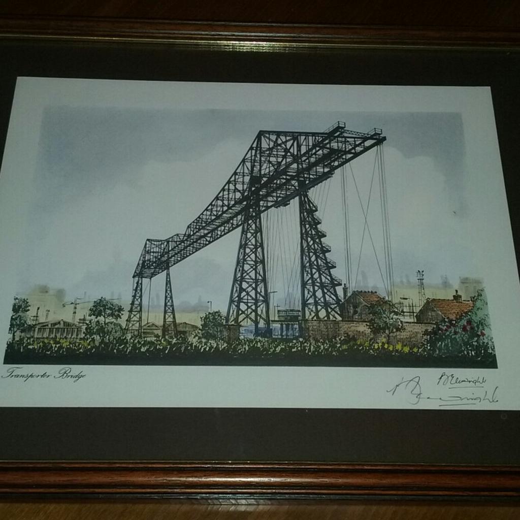 Transporter Bridge Hand Painted by B Wright in TS10 Redcar für £ 20,00 ...