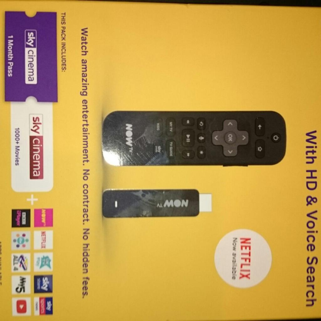 Now TV Smart Stick in B70 Sandwell for £15.00 for sale | Shpock