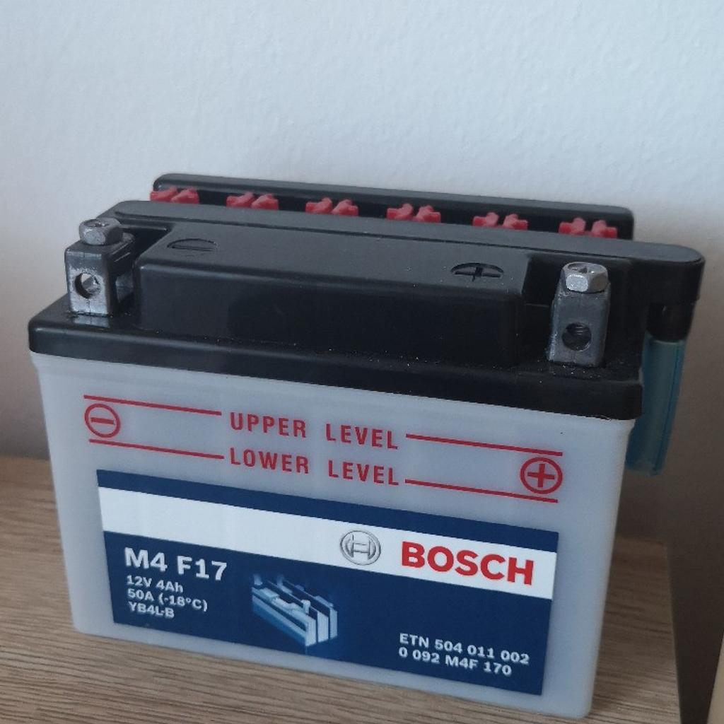 Neue Bosch M4 F17 12V 4Ah Batterie in 3830 Waidhofen an der Thaya für € ...