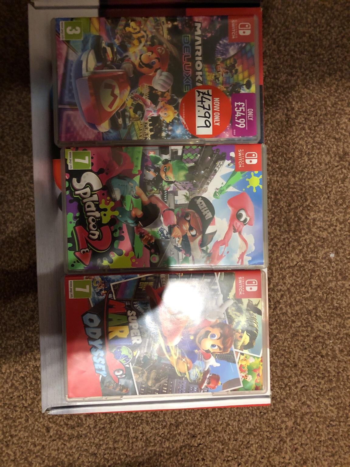 Nintendo Switch + 3 games in Cannock Chase für 275,00 £ zum Verkauf ...