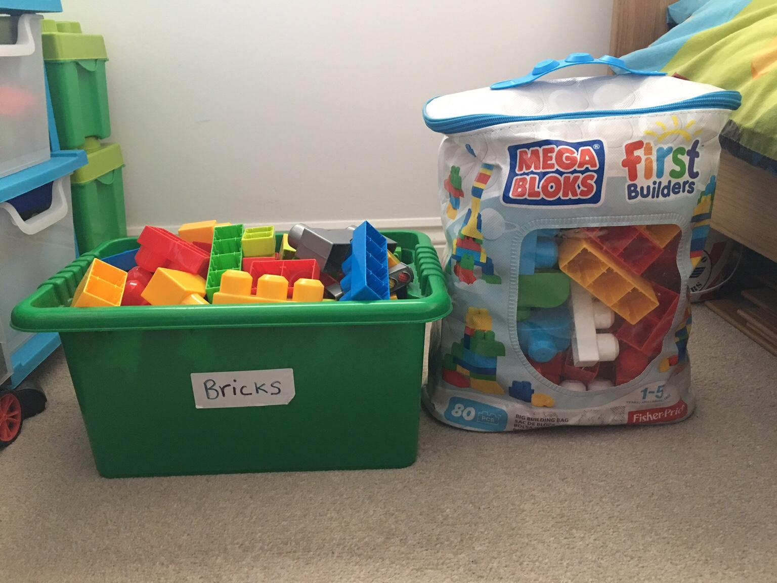 Mega blocks, and a box of various bricks in PR25 Ribble for £10.00 for ...