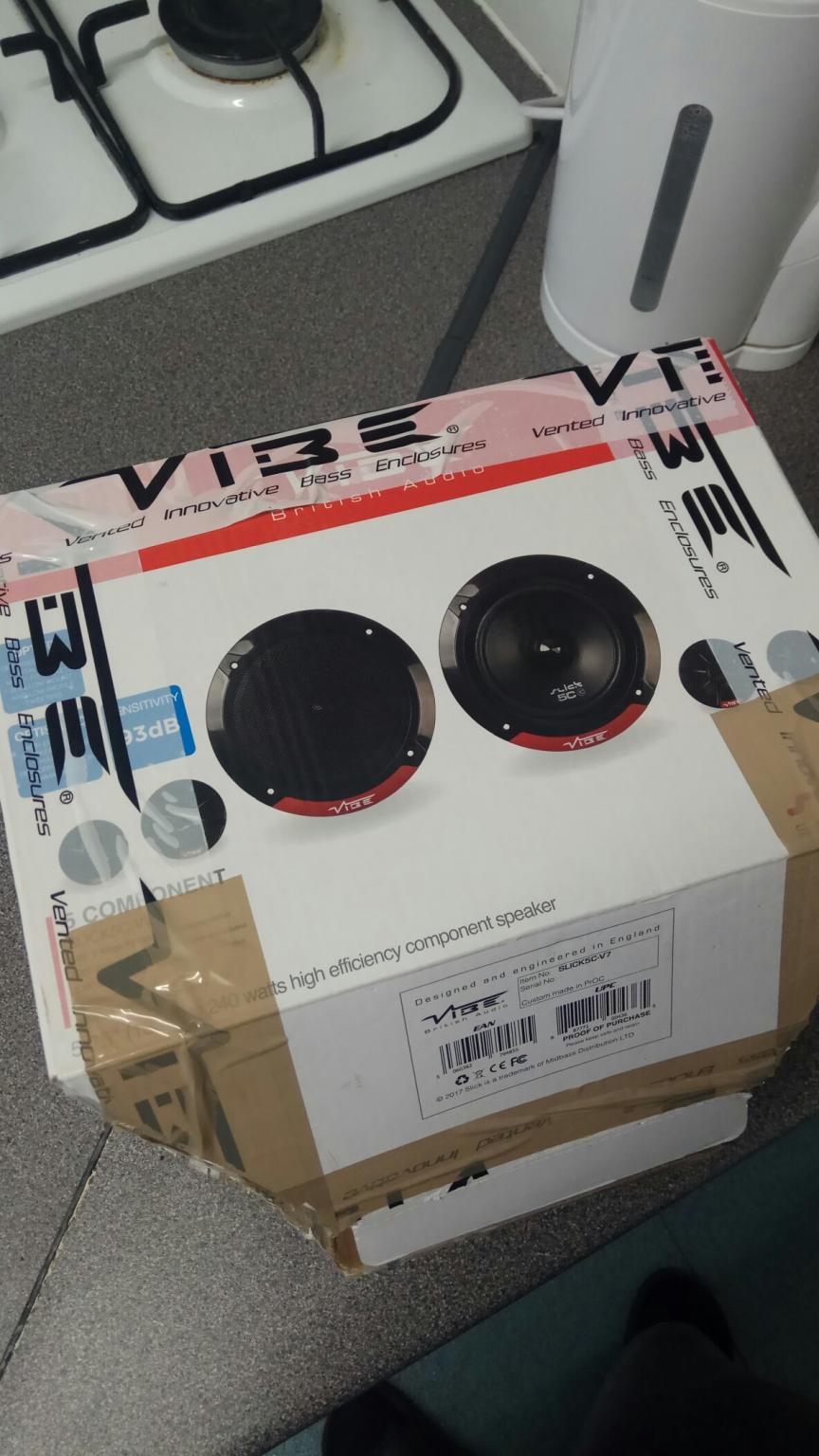 Vibe slick 5c 5" car speakers component set in ST4-Trent für 20,00 ...