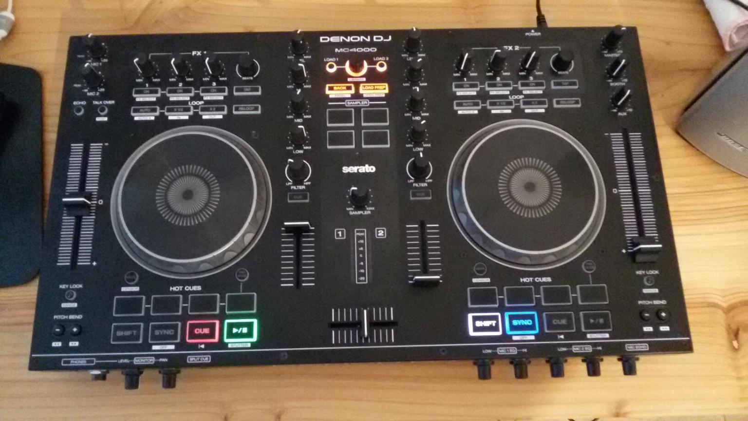 controller DJ DENON MC4000+Flight case+serato in 23879 Paderno d'Adda ...