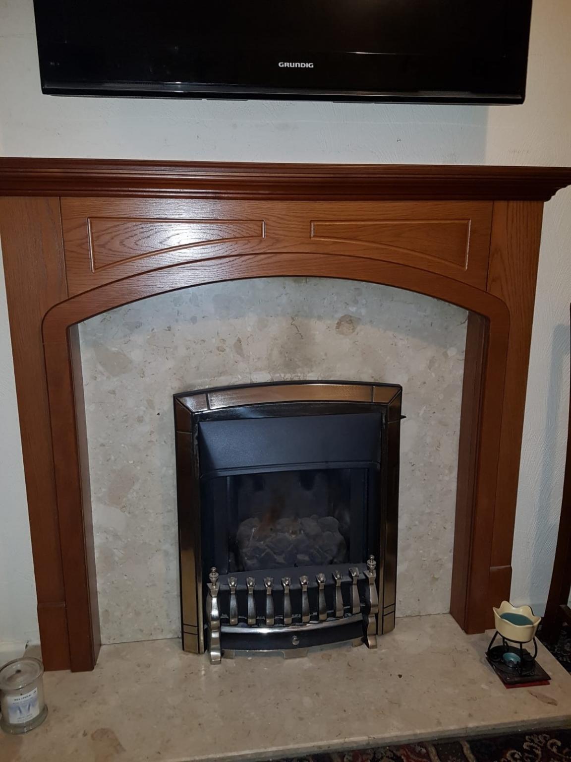 wooden fire surround only in DY8 Dudley for £25.00 for sale | Shpock