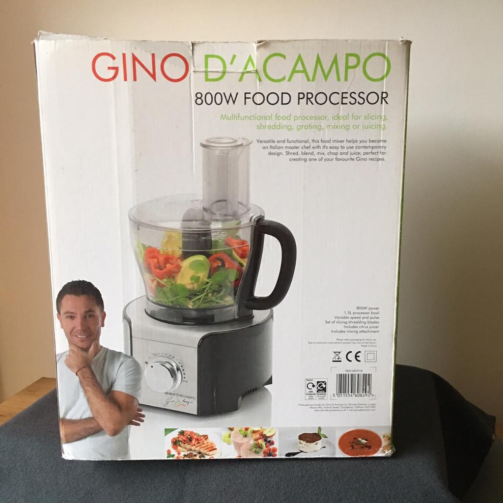 Gino D’Acampo 800w Food Processor in Old Windsor für £ 20,00 zum ...