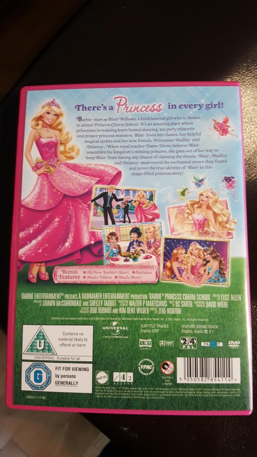 Barbie princess charm school DVD in B30 Birmingham for £1.00 for sale ...