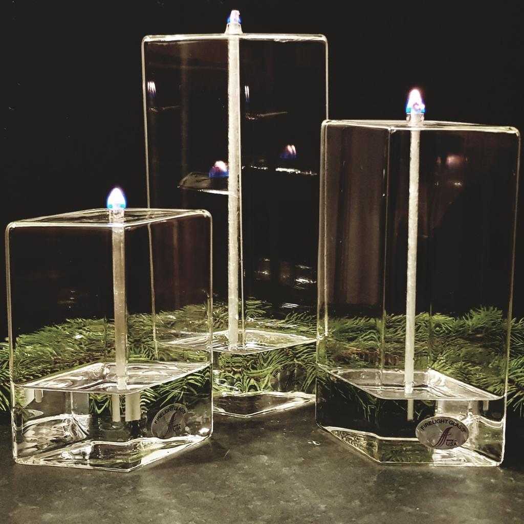 Firelight Glass Diamond Öl-Leuchten in 5163 Mattsee for €30.00 for sale ...