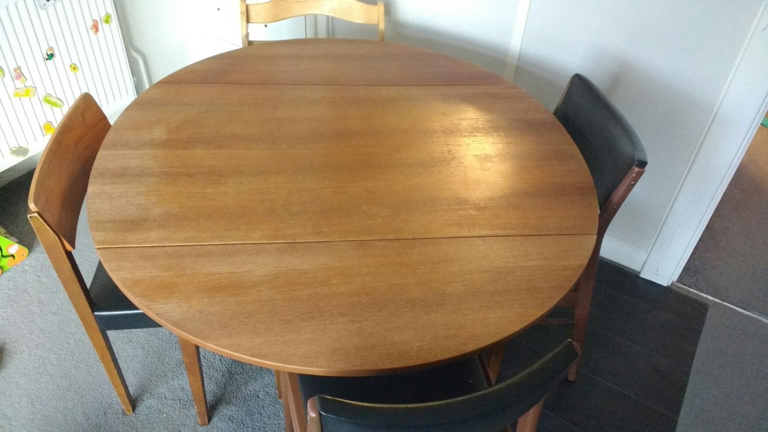 Mid century drop side dining table in E17 London for £30.00 for sale ...
