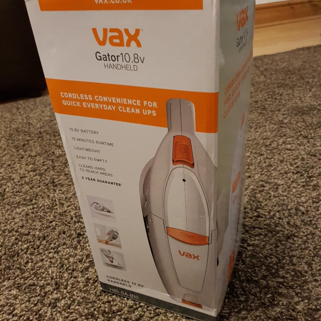 Vax Gator H85-GA-B10 10.8v Cordless Handheld in W13 London Borough of ...