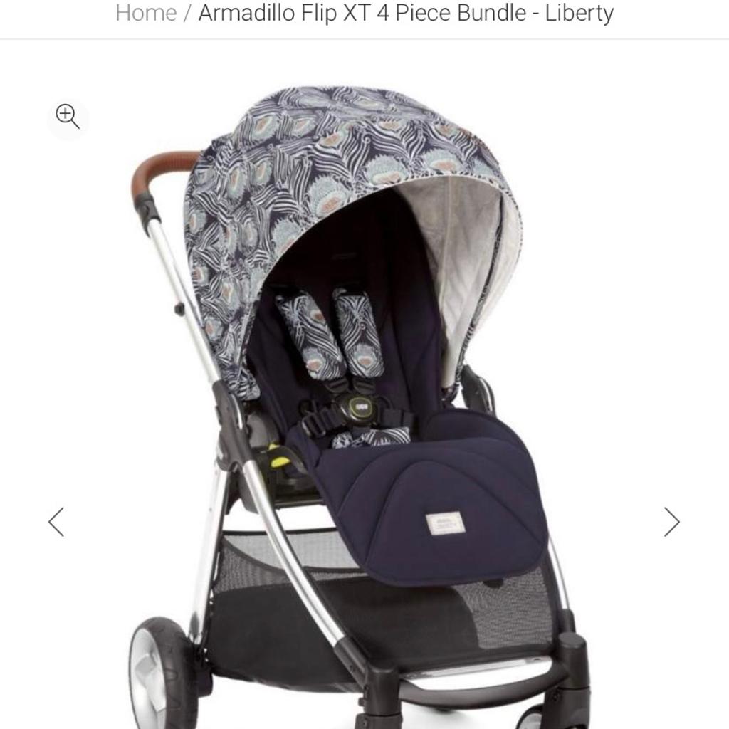 Mamas & Papas Pram Liberty Armadillo Flip XT in WA8 Green for £250.00 ...