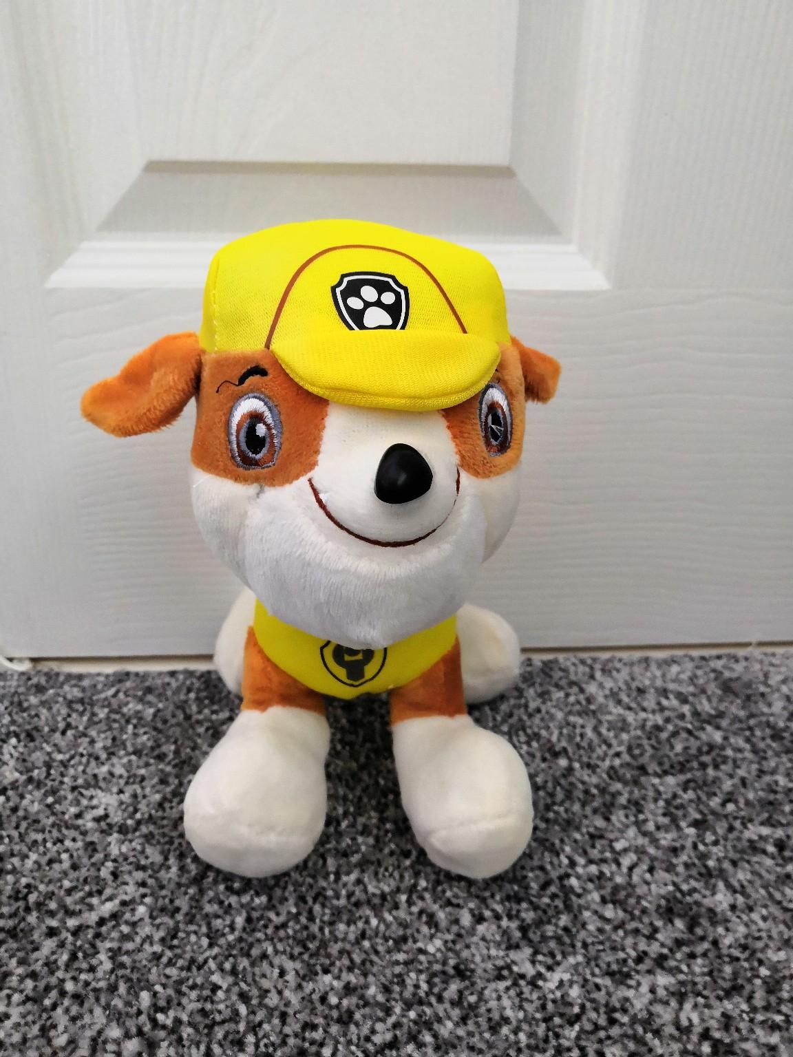 paw patrol Rubble 20cm teddy in Alloa für 3,50 £ zum Verkauf | Shpock DE