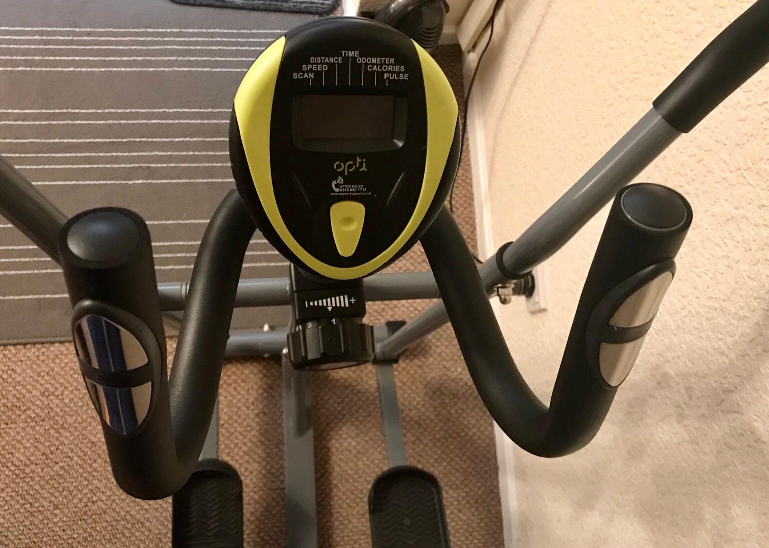 Opti Magnetic 2 in 1 Cross Trainer Bike in SK4 Stockport for £25.00 for ...