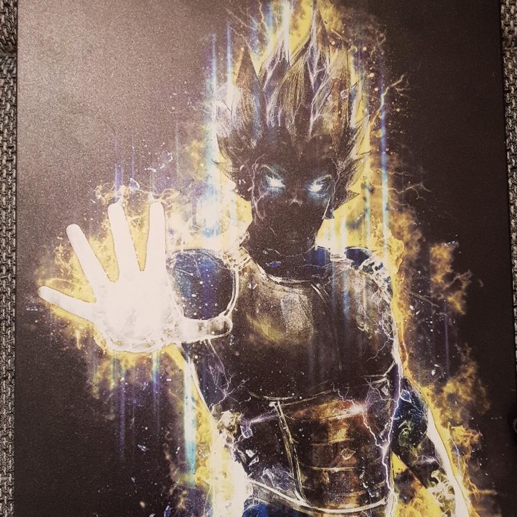 Displate Vegeta Poster aus Metall,magnetisch! in 54294 Trier für € 7,00 ...