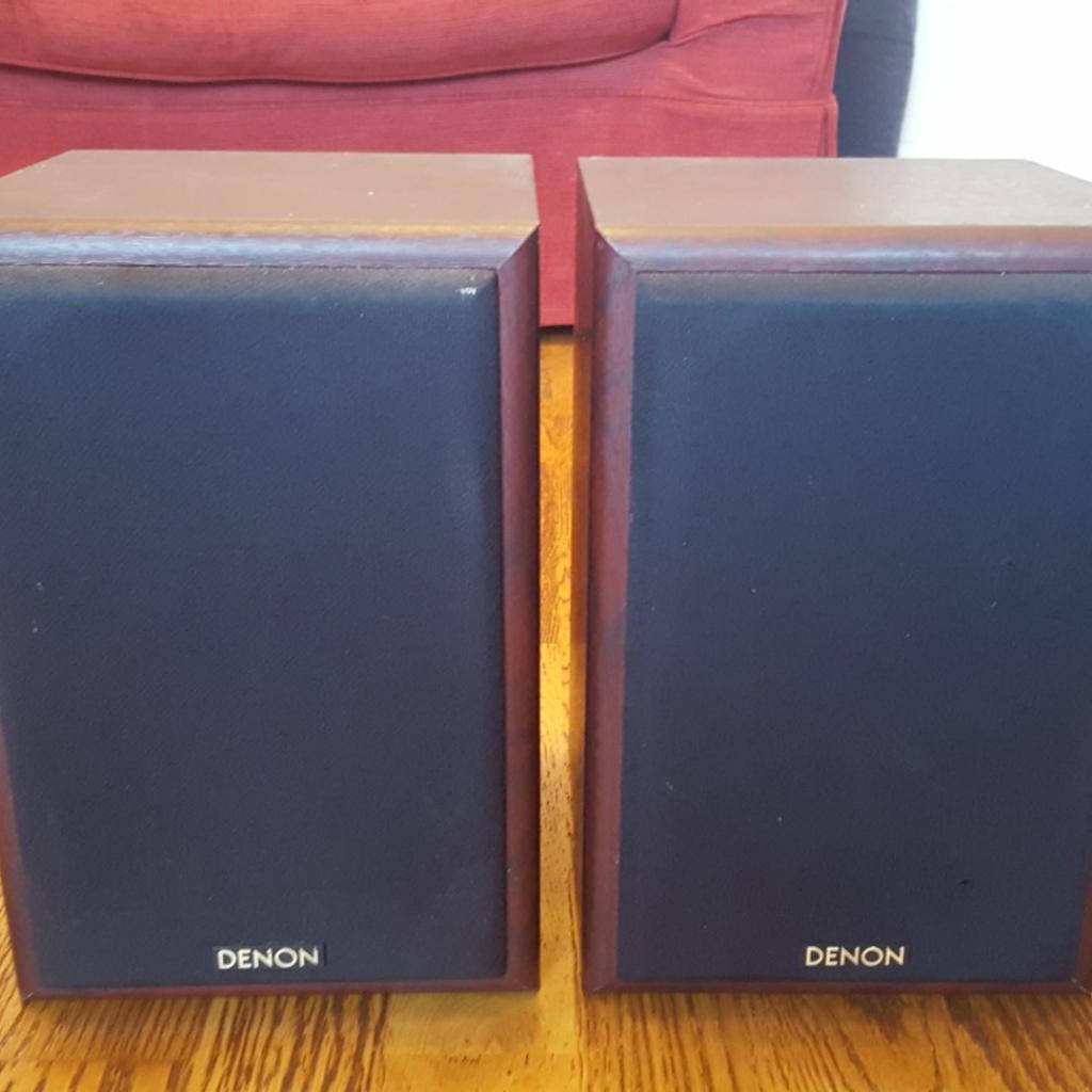Denon SC-M2 70 watt 2 way speaker-cherry wood in TW17 Spelthorne für £ ...