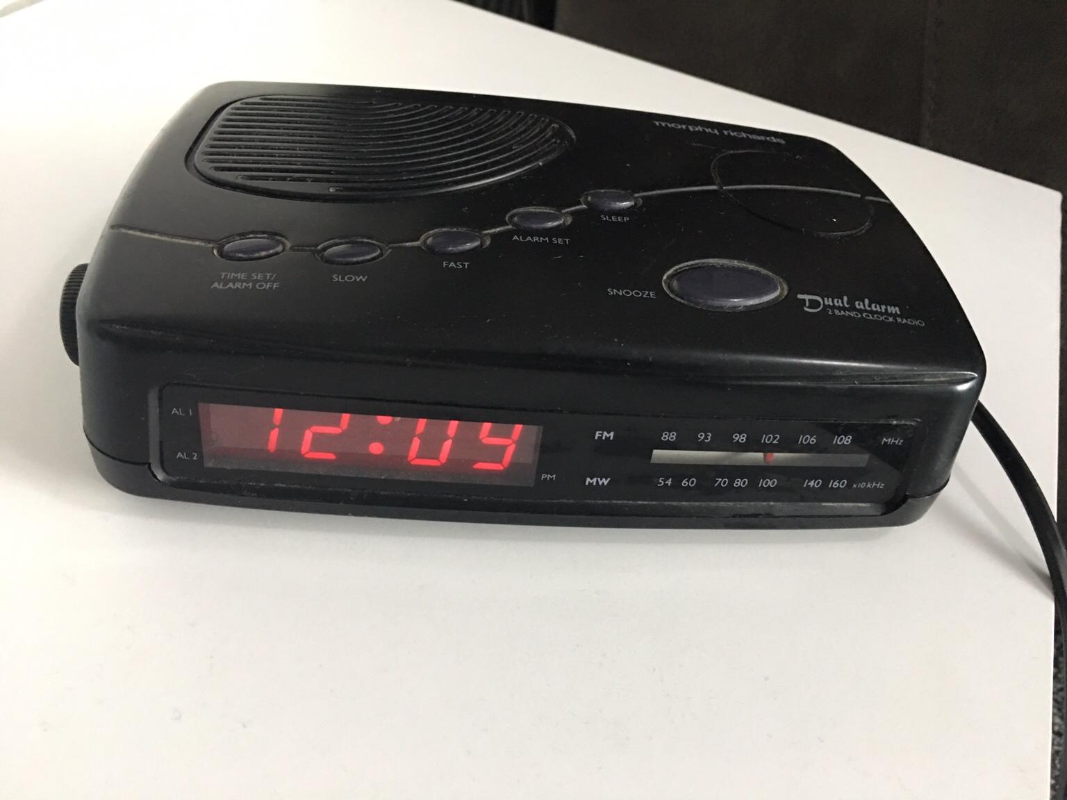 FM MW dual alarm 2 band clock radio in WS10 Walsall für gratis zum ...