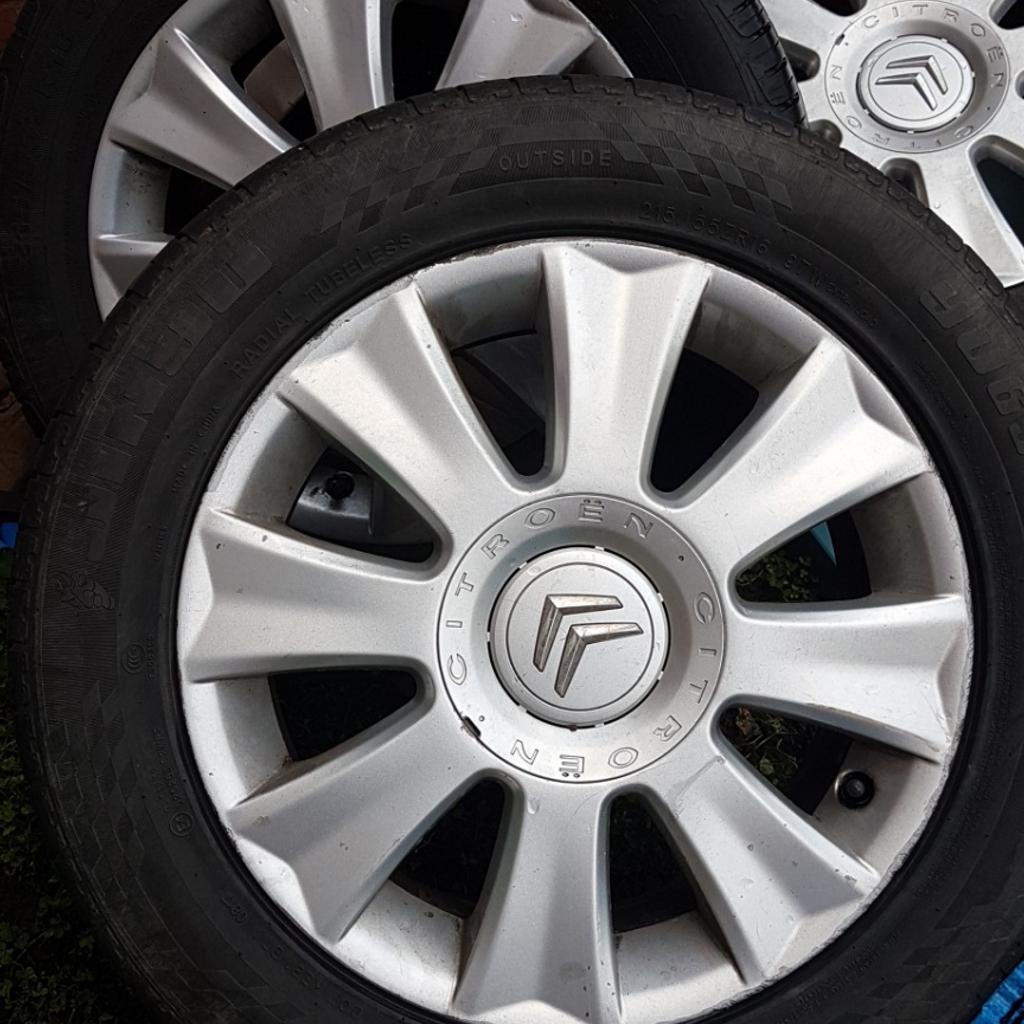 full set of Citroen alloy wheels all in order in DY3 Dudley for £100.00 ...