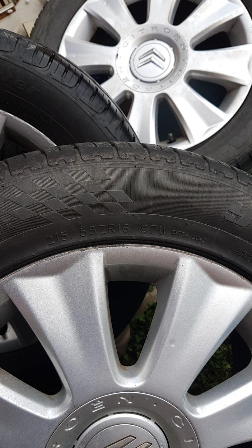 full set of Citroen alloy wheels all in order in DY3 Dudley for £100.00 ...