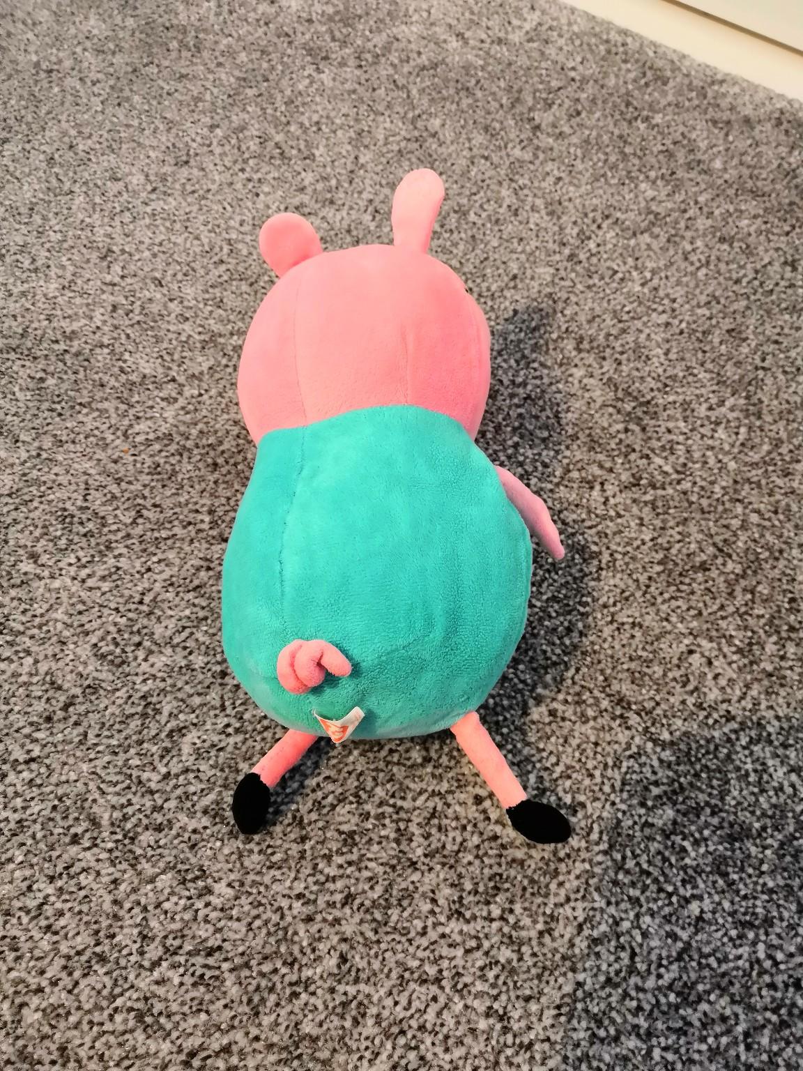 peppa pig 11" daddy pig plush soft toy in Alloa für 8,00 £ zum Verkauf ...