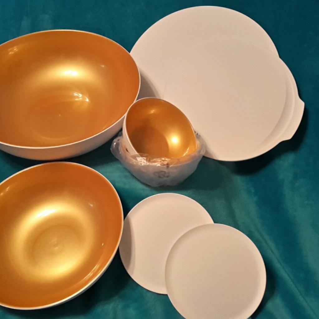 Tupperware Allegra Schüssel Set weißgold neu in 54290 Trier für 49,00 ...