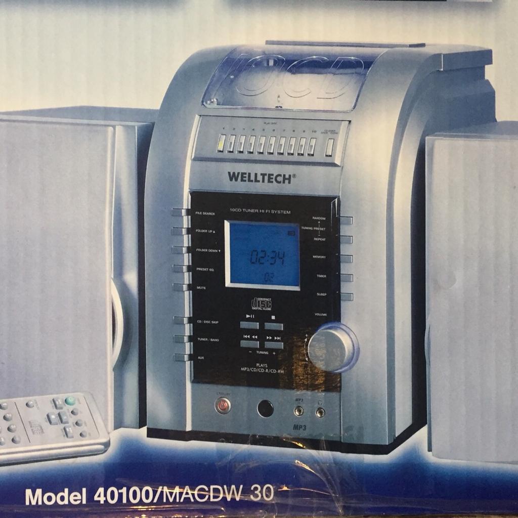 10 cd Welltech micro system in LL16 Denbigh für 15,00 £ zum Verkauf ...