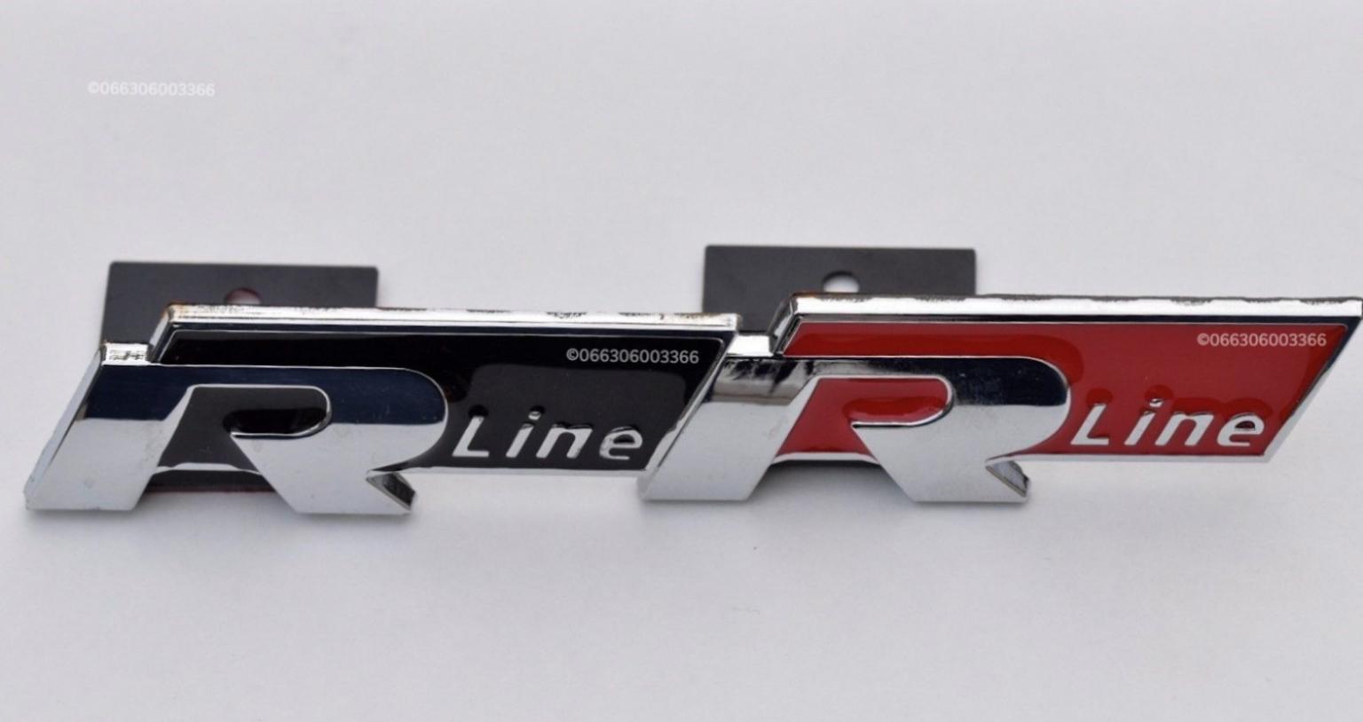 VW R-Line Emblem für den Grill in 1210 Wien für € 15,00 zum Verkauf ...