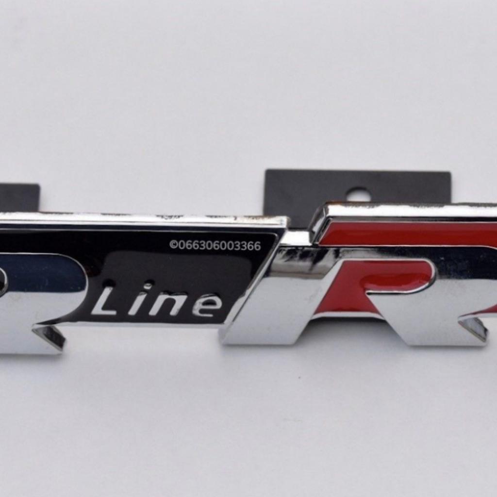 VW R-Line Emblem für den Grill in 1210 Wien für € 15,00 zum Verkauf ...