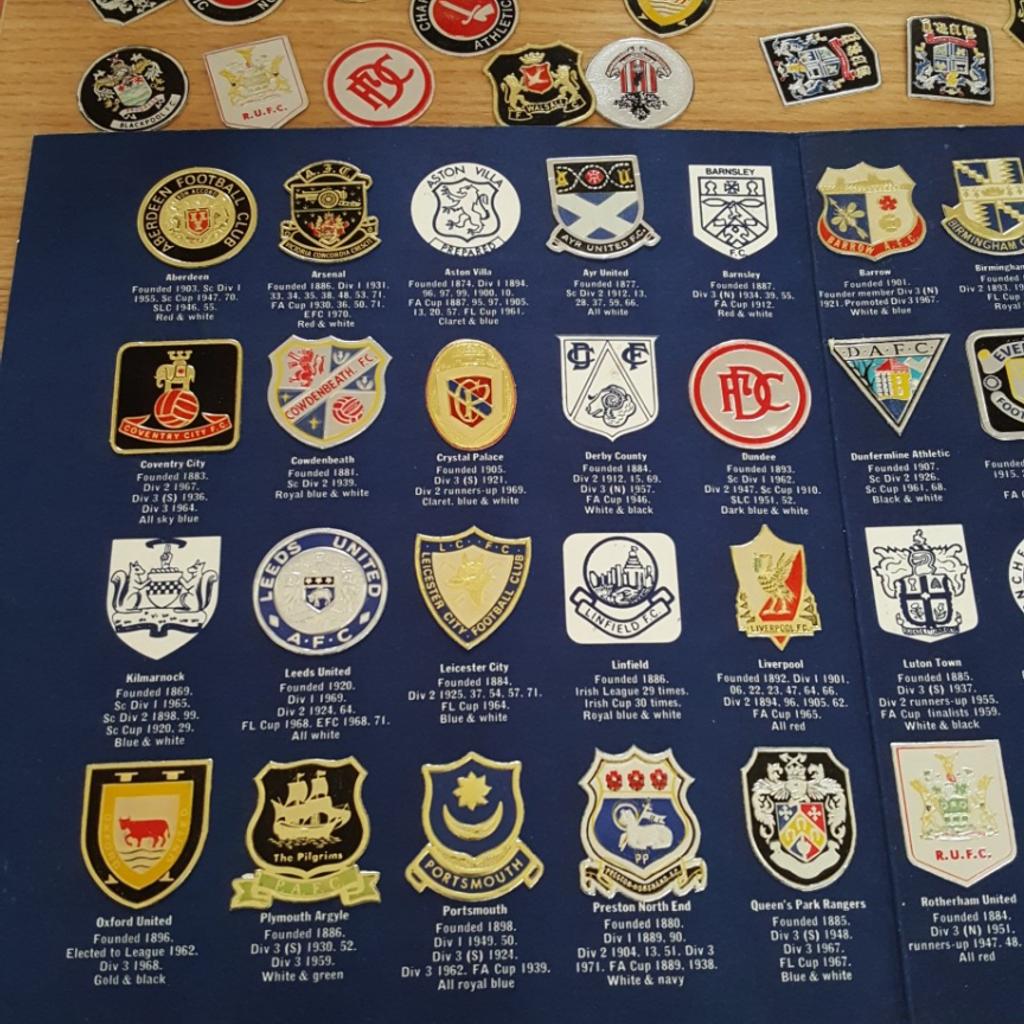Esso football club badges 1970s in Bassetlaw for £5.00 for sale | Shpock