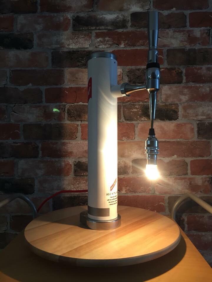 Illuminated Red Stripe Beer Pump Lamp Pub Bar in NG16 Broxtowe for £95. ...