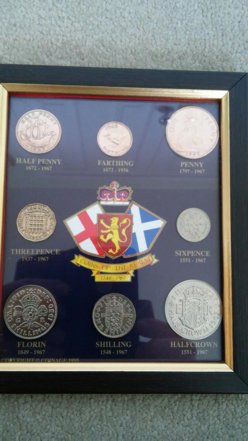 set of coins of the realm from 1548 to 1967 in TF11 Shifnal für £ 8,00 ...