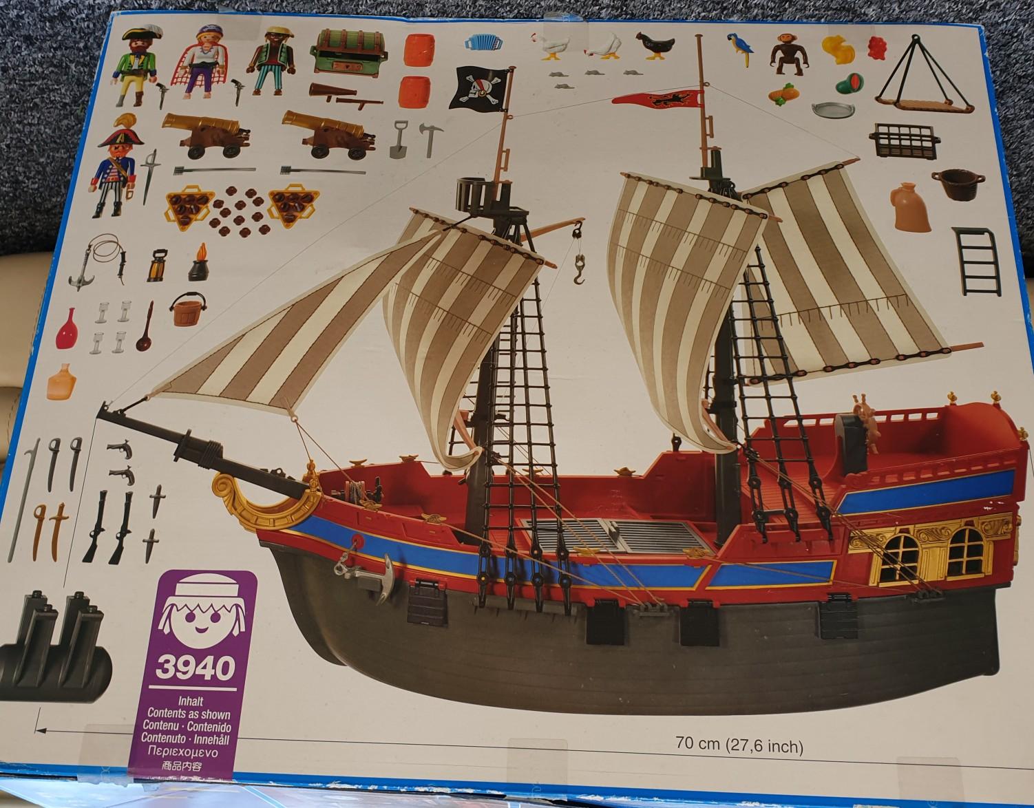Playmobil Pirate ship 3940, boxed all figures in St Helens for £36.00 ... Playmobil Pirate ship 3940, boxed all figures in St Helens for £36.00 ...