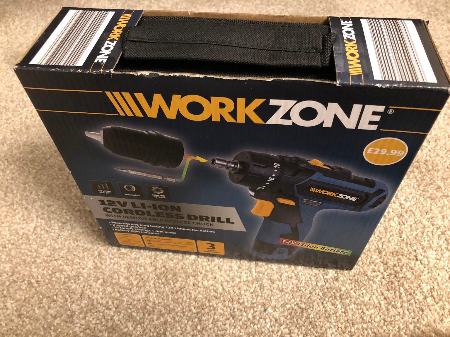 Workzone 12v cordless drill Brand New unused in CV3 Coventry für £ 20 ...