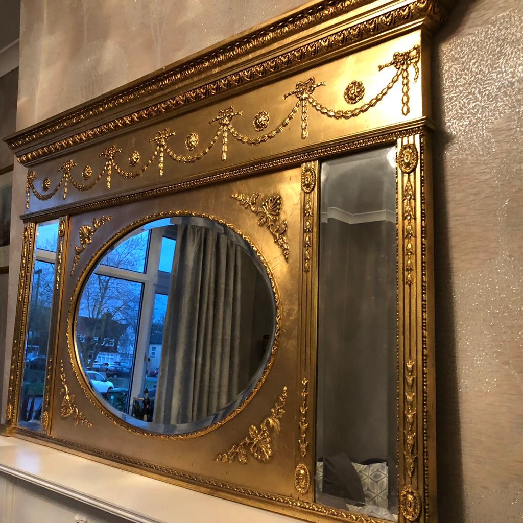 Regency style neoclassical mantel mirror in London Borough of Sutton ...